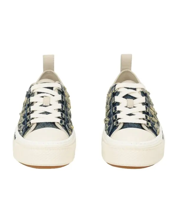 Amiri Denim Court Low-top Sneakers