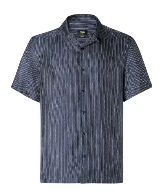 Fendi Silk Shirt - Blue