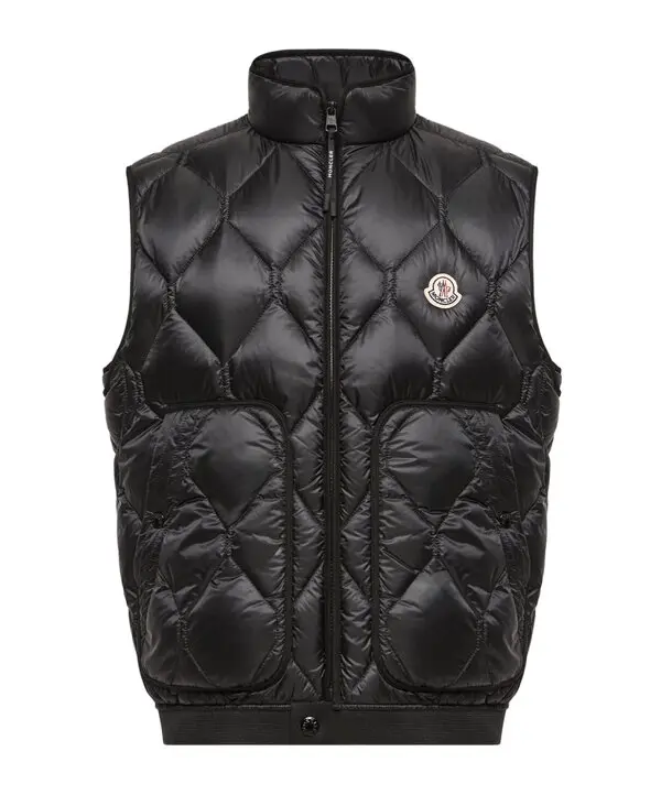 Moncler Erelia Diamond Quilted Down Vest