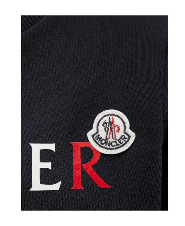 Moncler Teen Logo Crew-neck Sweatshirt