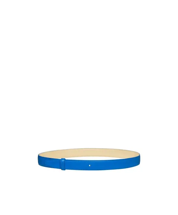 Celine Reversible Strap 25mm In Taurillon - Blue