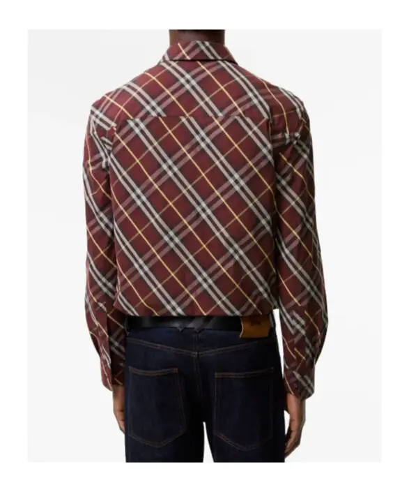 Burberry Classic Fit Check Cotton Shirt