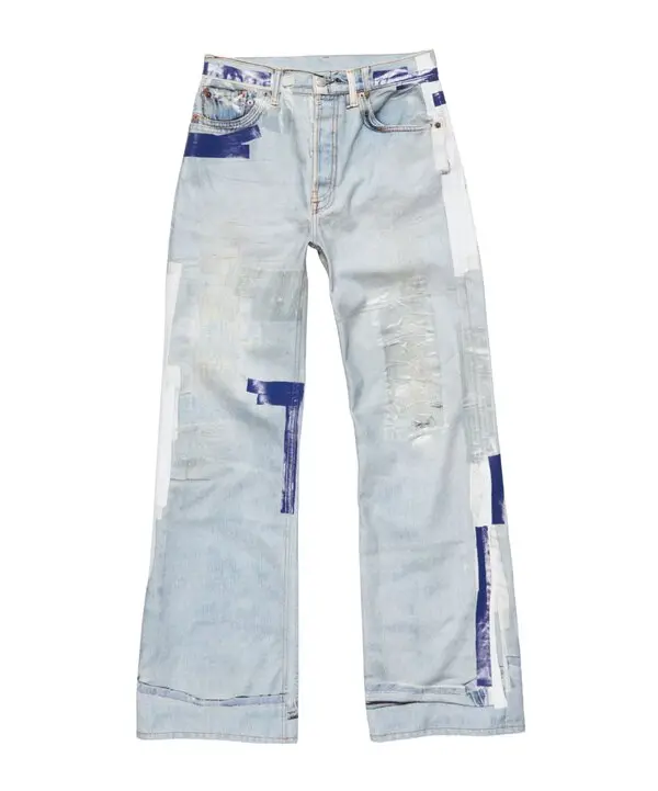 Acne Studios Trompe L'oeil Tape Jeans
