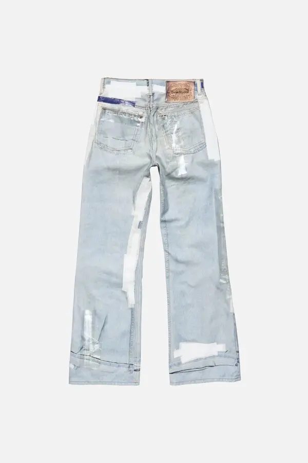 Acne Studios Trompe L'oeil Tape Jeans