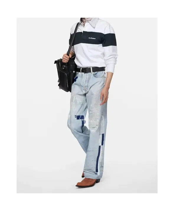 Acne Studios Trompe L'oeil Tape Jeans