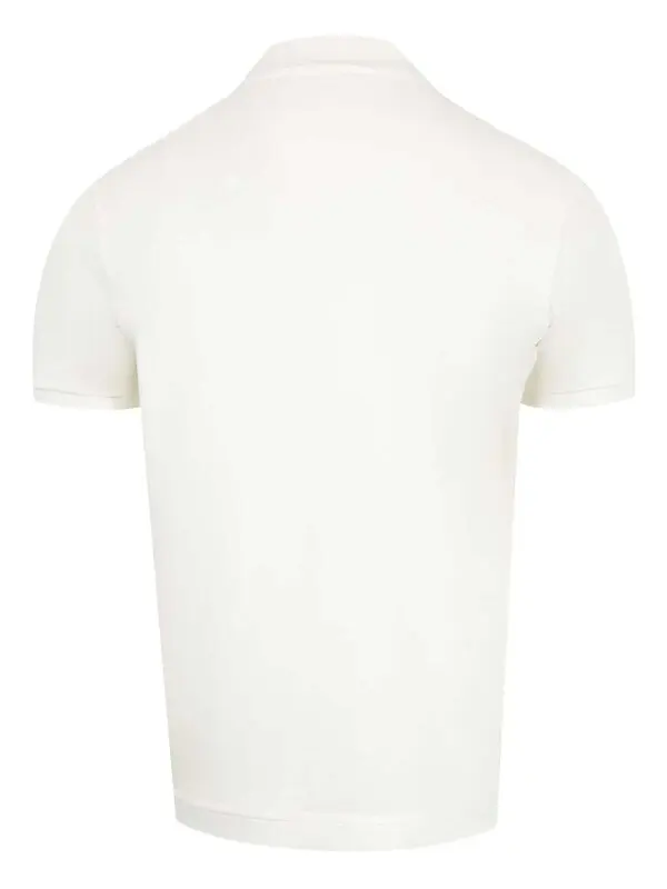 Moncler Logo Patch Piqué Polo Shirt