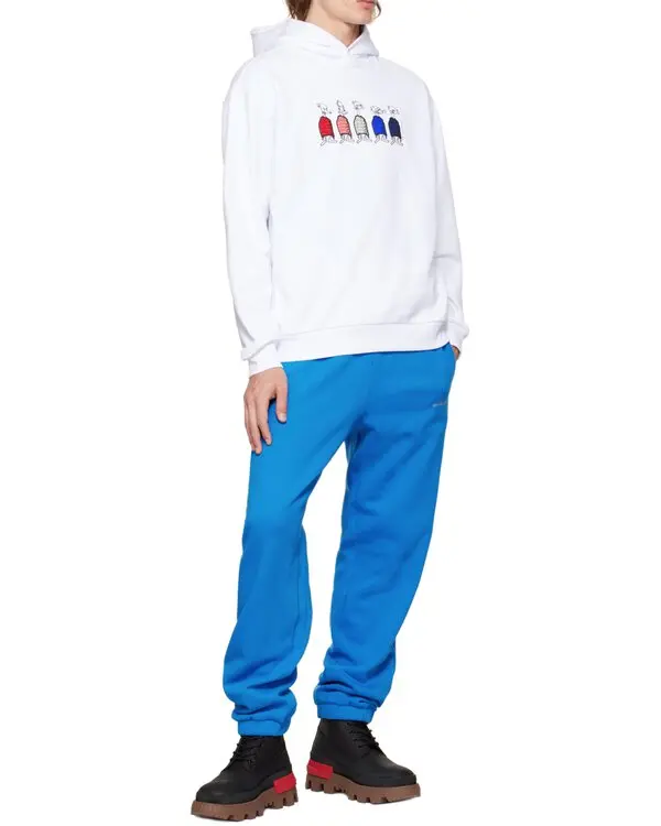 Moncler Cotton Wool Duck Motif Hoodie