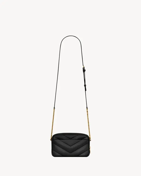 Saint Laurent Loulou Mini Camera Bag In Lambskin