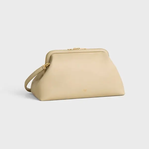 Celine Doctor's Pouch In Calfskin - Nude