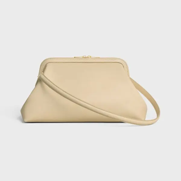Celine Doctor's Pouch In Calfskin - Nude