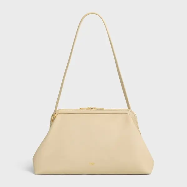 Celine Doctor's Pouch In Calfskin - Nude