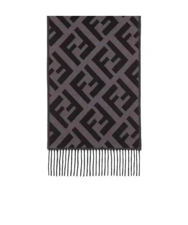 Fendi Cashmere Scarf - Black