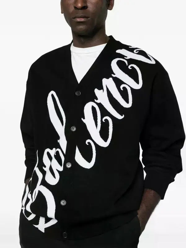 Balenciaga Buttoned V-neck Cardigan