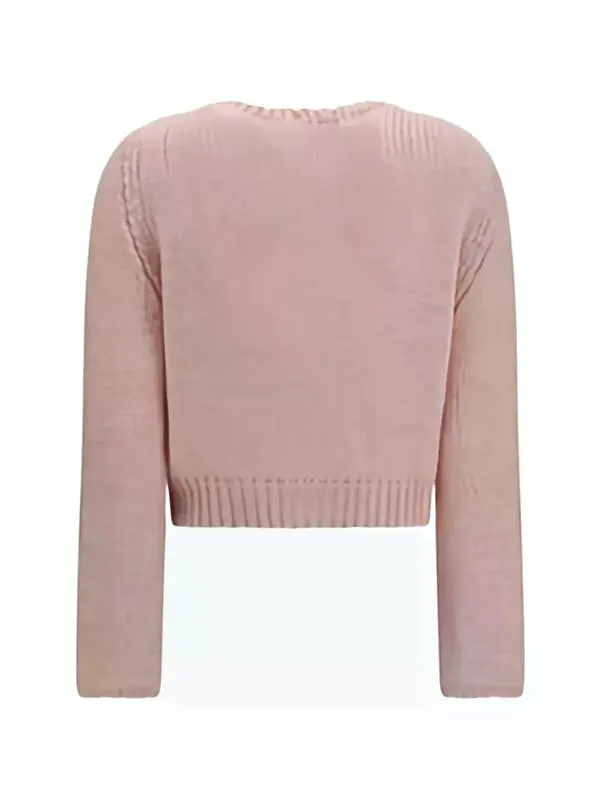 FORTE_FORTE Chunky-knit Button-up Cardigan
