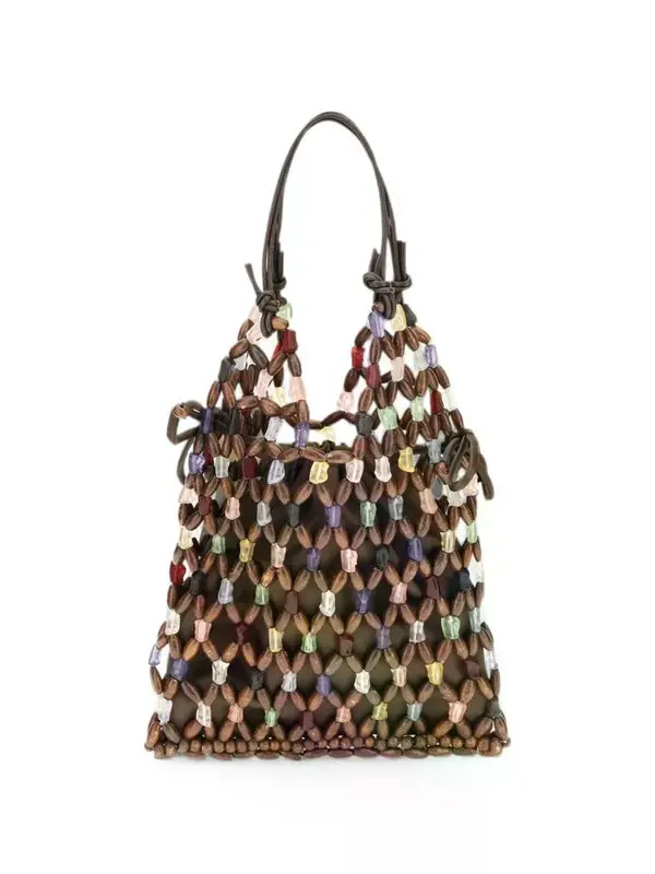 Staud Karla Bead-embellishment Shoulder Bag