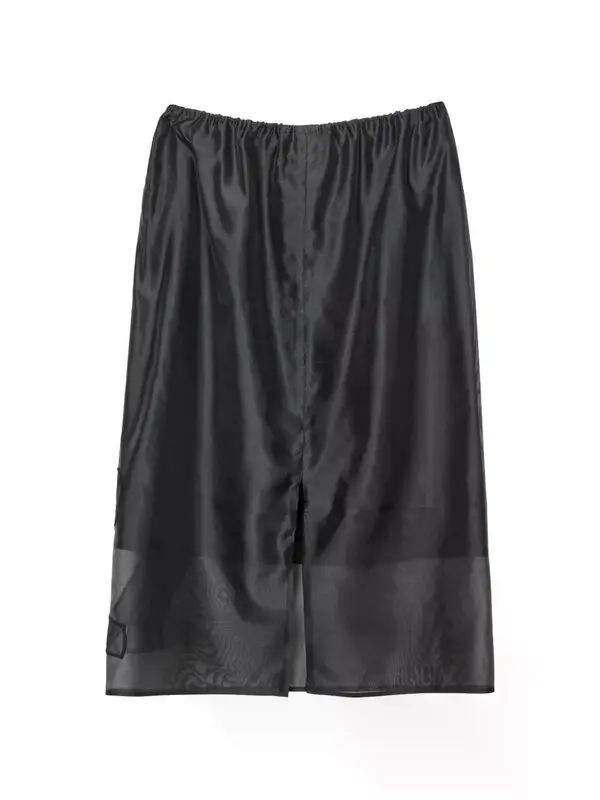 Cecilie Bahnsen Bria Bow-appliqué Straight Midi Skirt