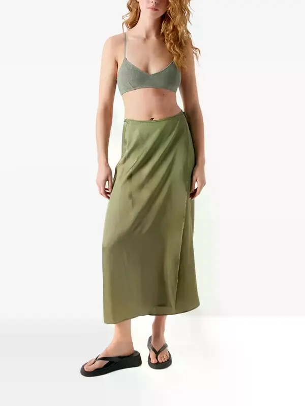 American Vintage Bovalow Midi Skirt - Green