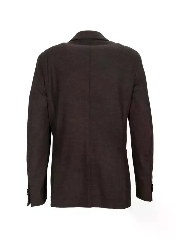 L.B.M. 1911 Double-breasted Peak-lapel Blazer