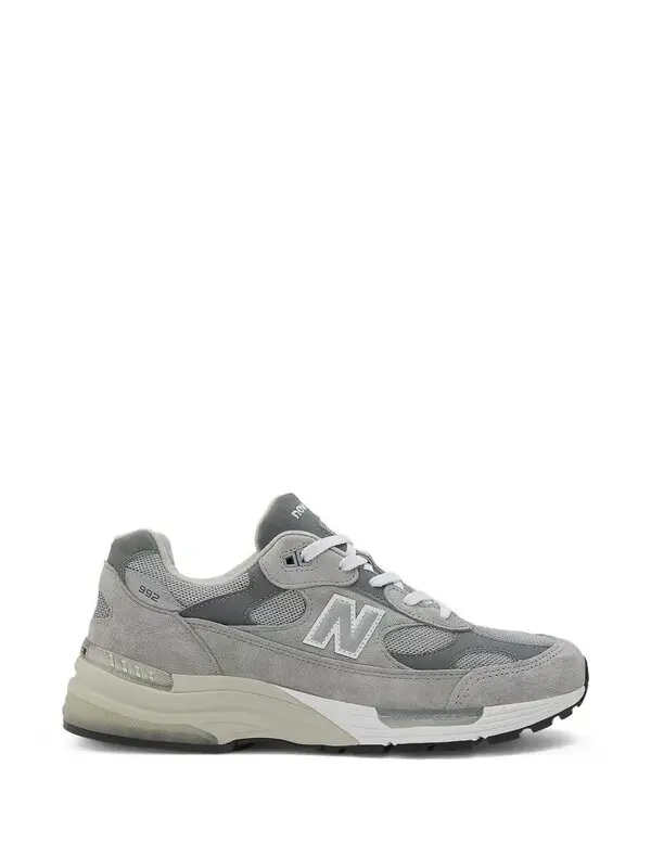 NEW BALANCE Made In Usa 992 Suede Sneakers - Grey
