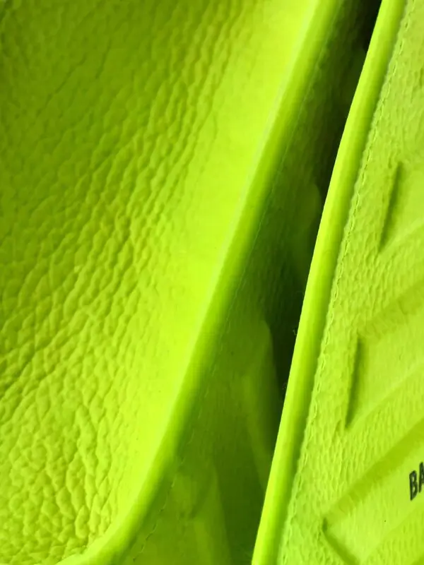 Balenciaga Embossed Leather Crossbody Bag With Strap - Green