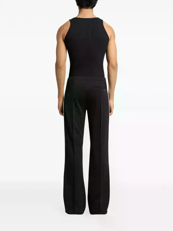 COURREGES Side-stripe Pintuck Track Pants