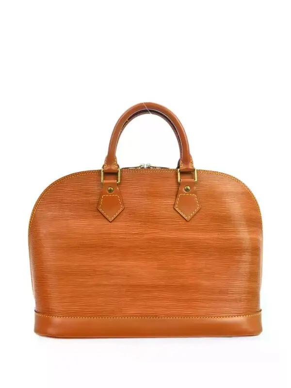 LOUIS VUITTON Epi Leather Alma Tote Bag - Orange