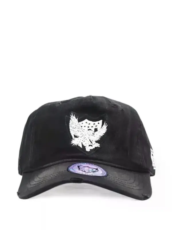 HTC LOS ANGELES Eagle-patch Distressed Baseball Cap