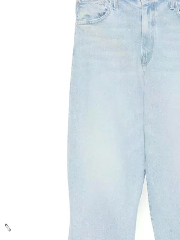 MOTHER Light Faded Effect Jeans