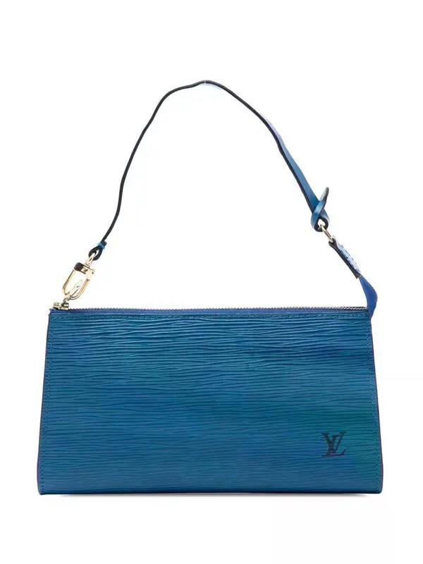 LOUIS VUITTON Epi Pochette Accessories Shoulder Bag - Blue