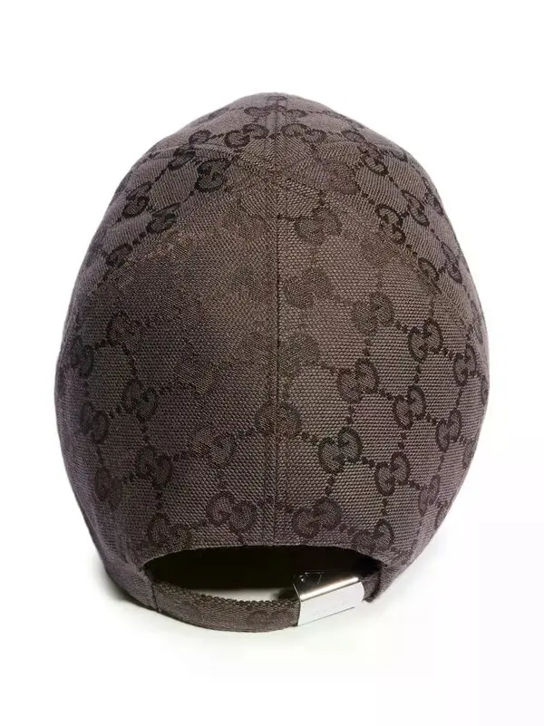Gucci Gg Supreme Canvas Baseball Cap - Brown