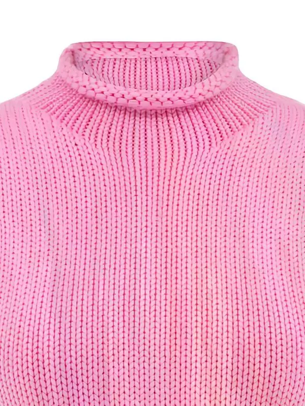 Sablyn Giada Roll-neck Tank Top - Pink