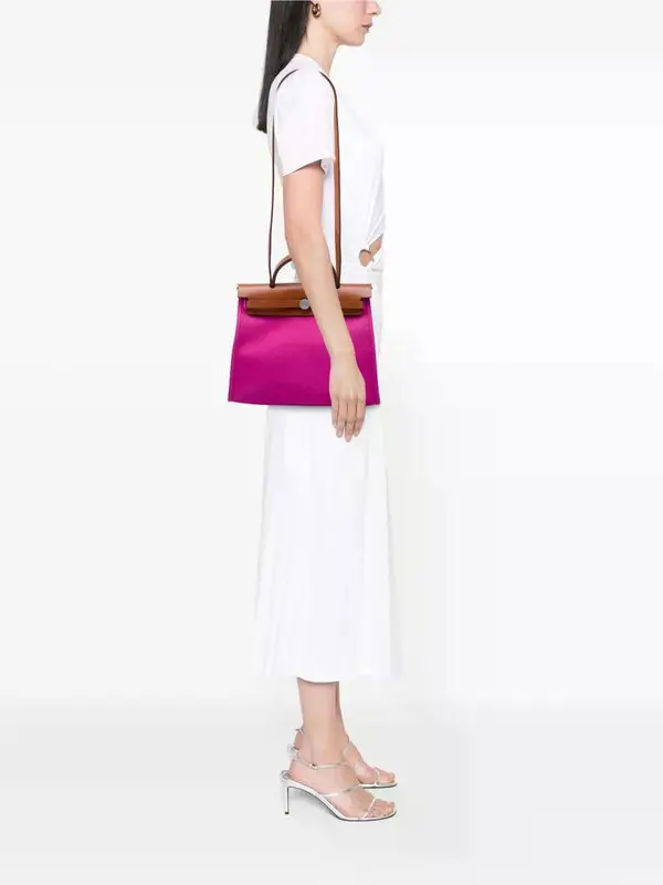 Hermès 2018 Herbag Zip 31 Satchel - Pink