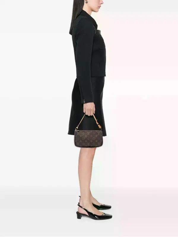 LOUIS VUITTON 1997 Monogram Pochette Accessoires Shoulder Bag