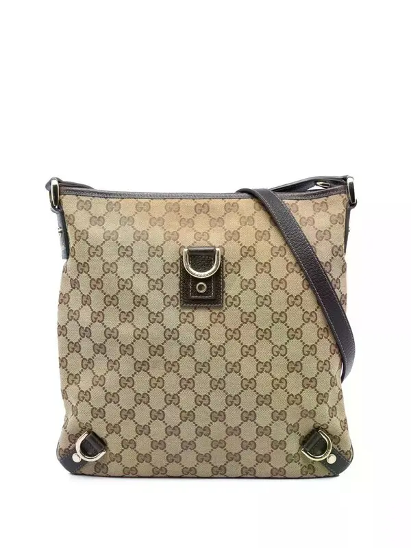 Gucci Gg Canvas Abbey D Ring Crossbody Bag - Neutrals