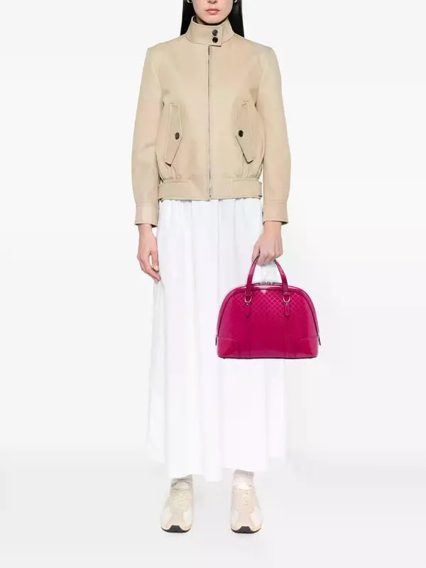 Gucci 2016-2026 Small Microguccissima Patent Nice Dome Satchel