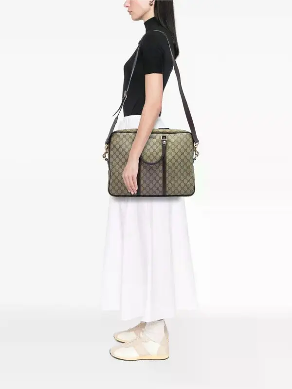 Gucci Gg Supreme Business Bag