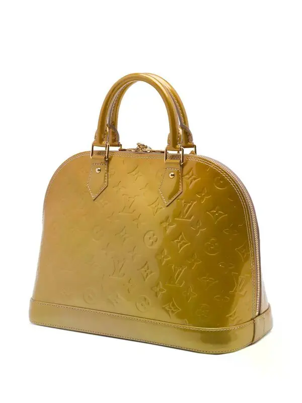 LOUIS VUITTON 2012 Monogram Vernis Alma Pm Handbag