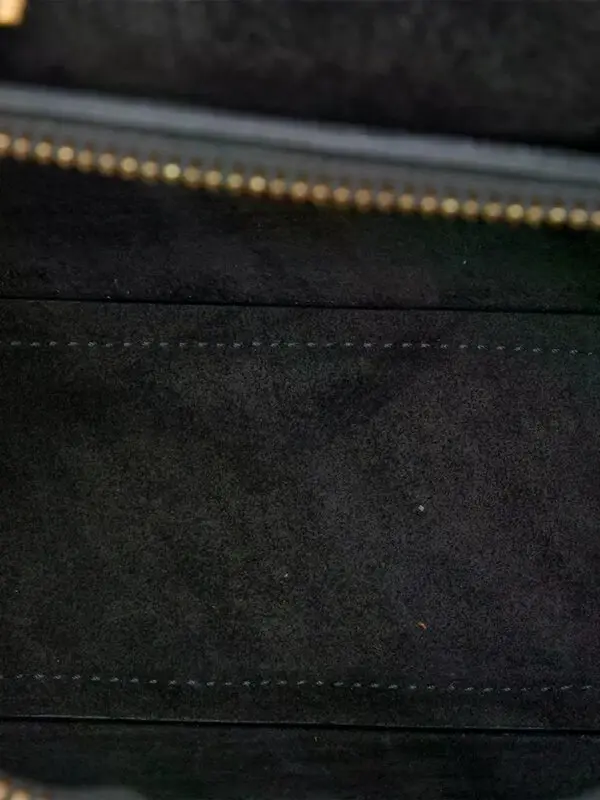 Celine Pico Grained Calfskin Belt Bag Satchel - Grey