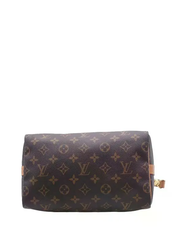 LOUIS VUITTON Monogram Speedy Bandouliere 25 Satchel - Brown