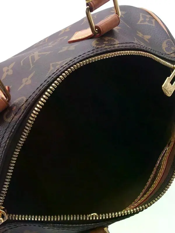 LOUIS VUITTON Monogram Speedy Bandouliere 25 Satchel - Brown