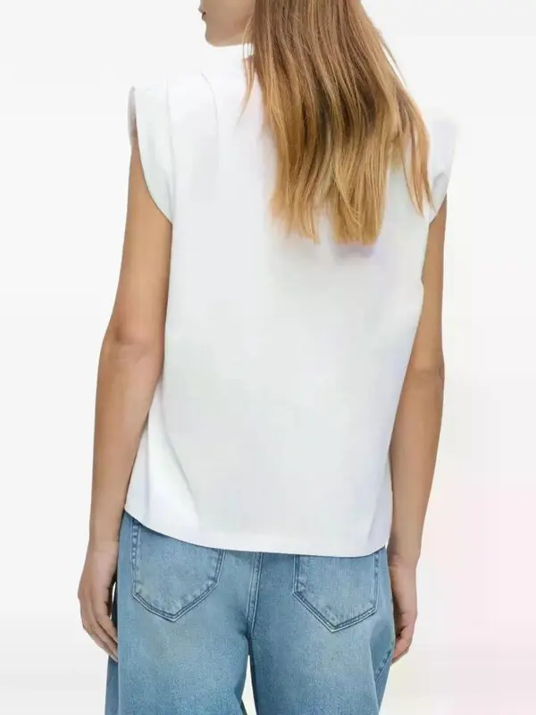 Karl Lagerfeld Logo-print Sleeveless Tank Top