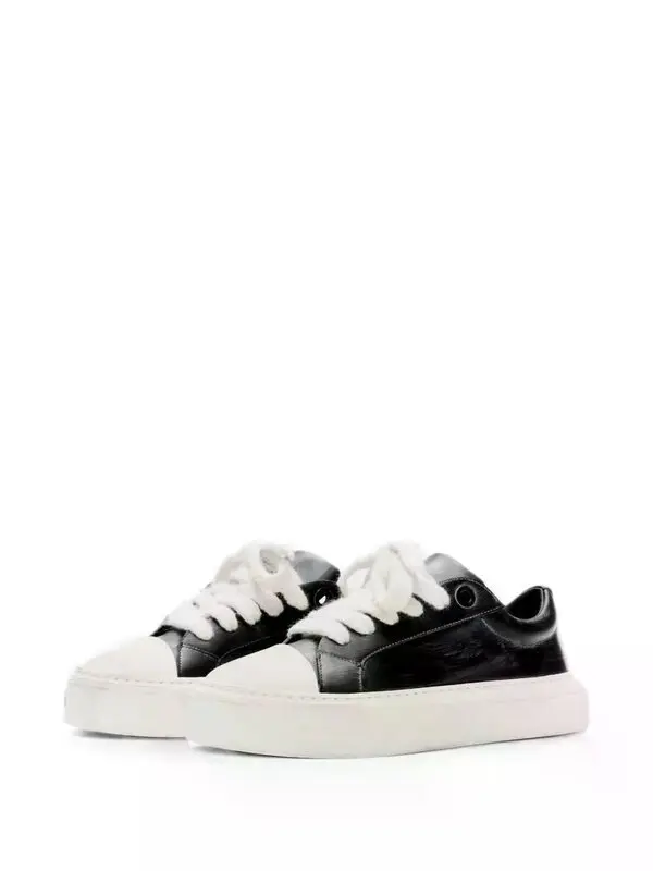 COLE BUXTON The Wilson Court Contrast Toe Cap Sneakers