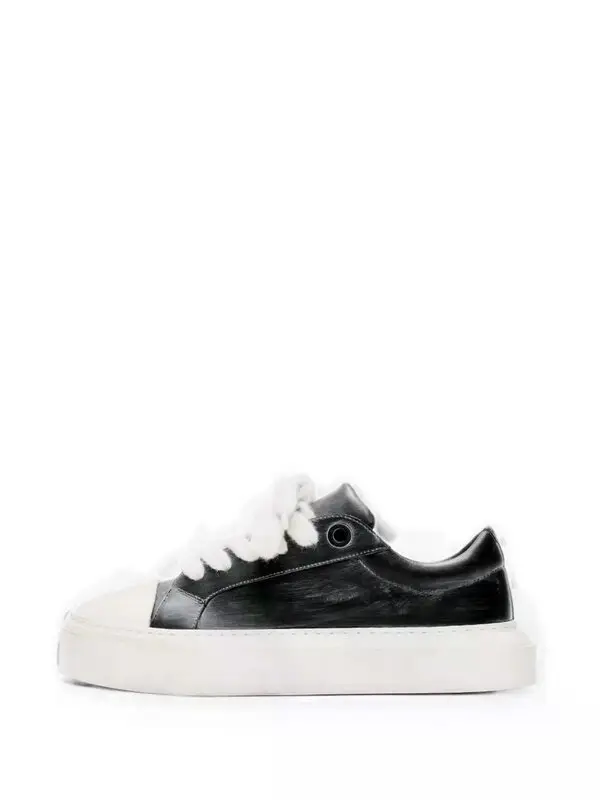 COLE BUXTON The Wilson Court Contrast Toe Cap Sneakers