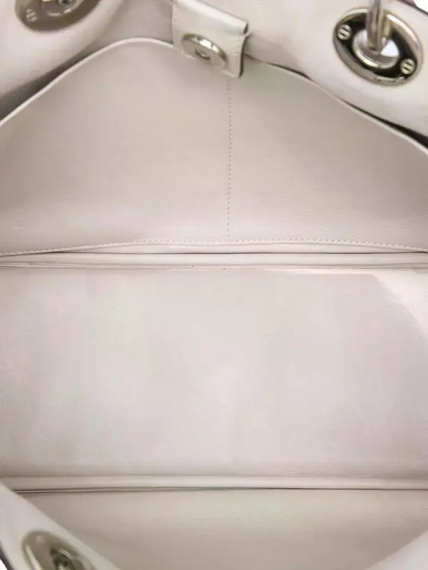 Dior Calfskin Leather Diorissimo Tote Satchel - Pink
