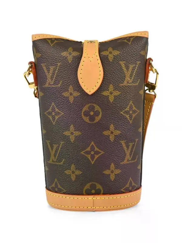 LOUIS VUITTON Monogram Canvas Cross Body Bag - Brown