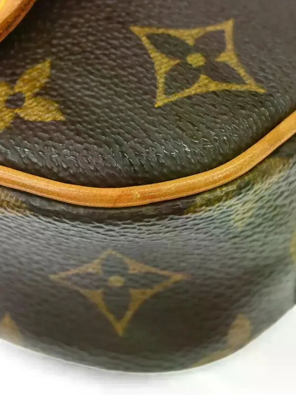 LOUIS VUITTON 2003 Pochette Gange Monogram Belt Bag - Brown