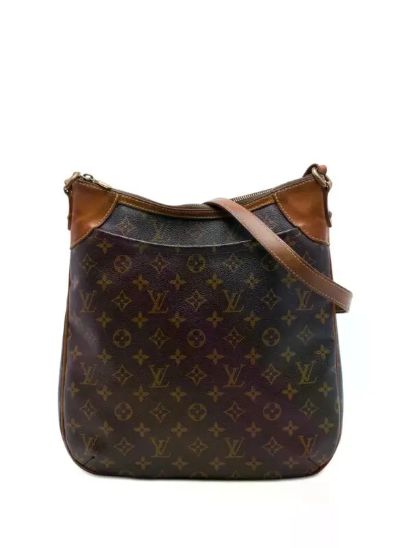 LOUIS VUITTON 2008 Monogram Odeon Mm Crossbody Bag - Brown