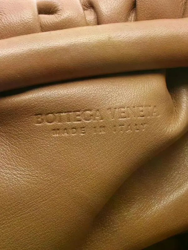 Bottega Veneta Lambskin The Mini Pouch Crossbody Bag - Brown