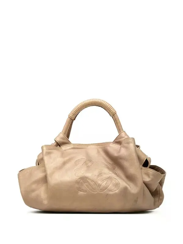 Loewe 2009 Metallic Nappa Aire Hobo Bag - Gold