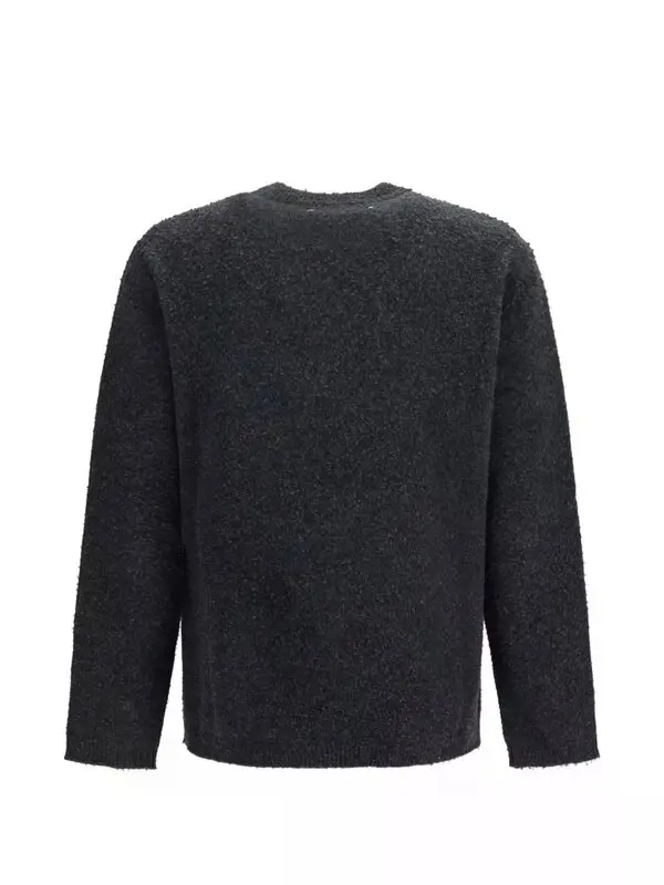 GOLDEN GOOSE Journey Merino Wool Sweater - Grey